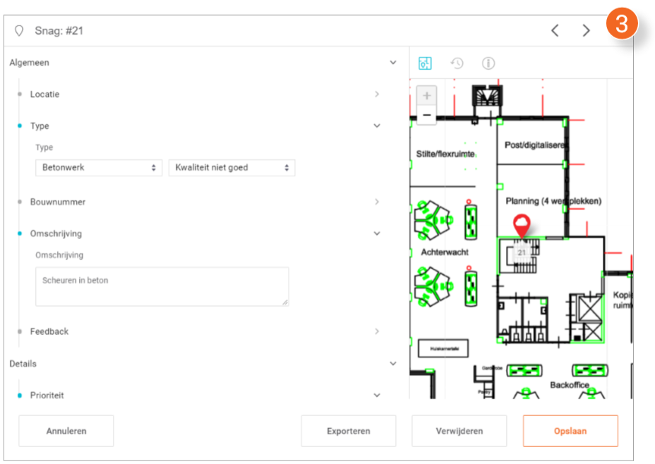 Hoe open ik Snags of formulieren op de Snagstream website?